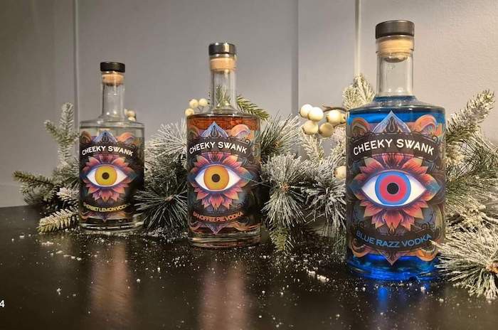 Introducing Cheeky Swank’s Blue Razz Vodka - CLASS